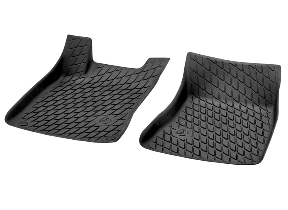 Mercedes Benz 原廠 駕駛座及副駕駛 高邊 腳踏墊 / 踏墊 (橡膠) For A-Class W177 / V177 ...