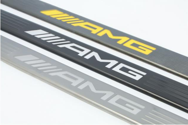 Mercedes Benz 原廠 AMG 不鏽鋼 迎賓踏板 For W177 V177 W247 C118 X118 H247 X247 C ...